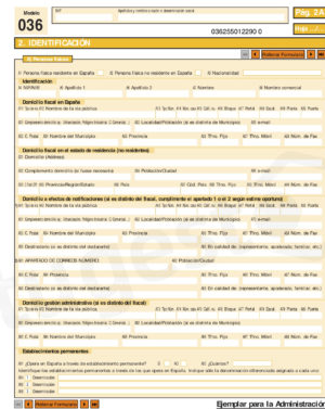 Cómo rellenar el Modelo 036 paso a paso - Blog de tugesto - Aprende a ...