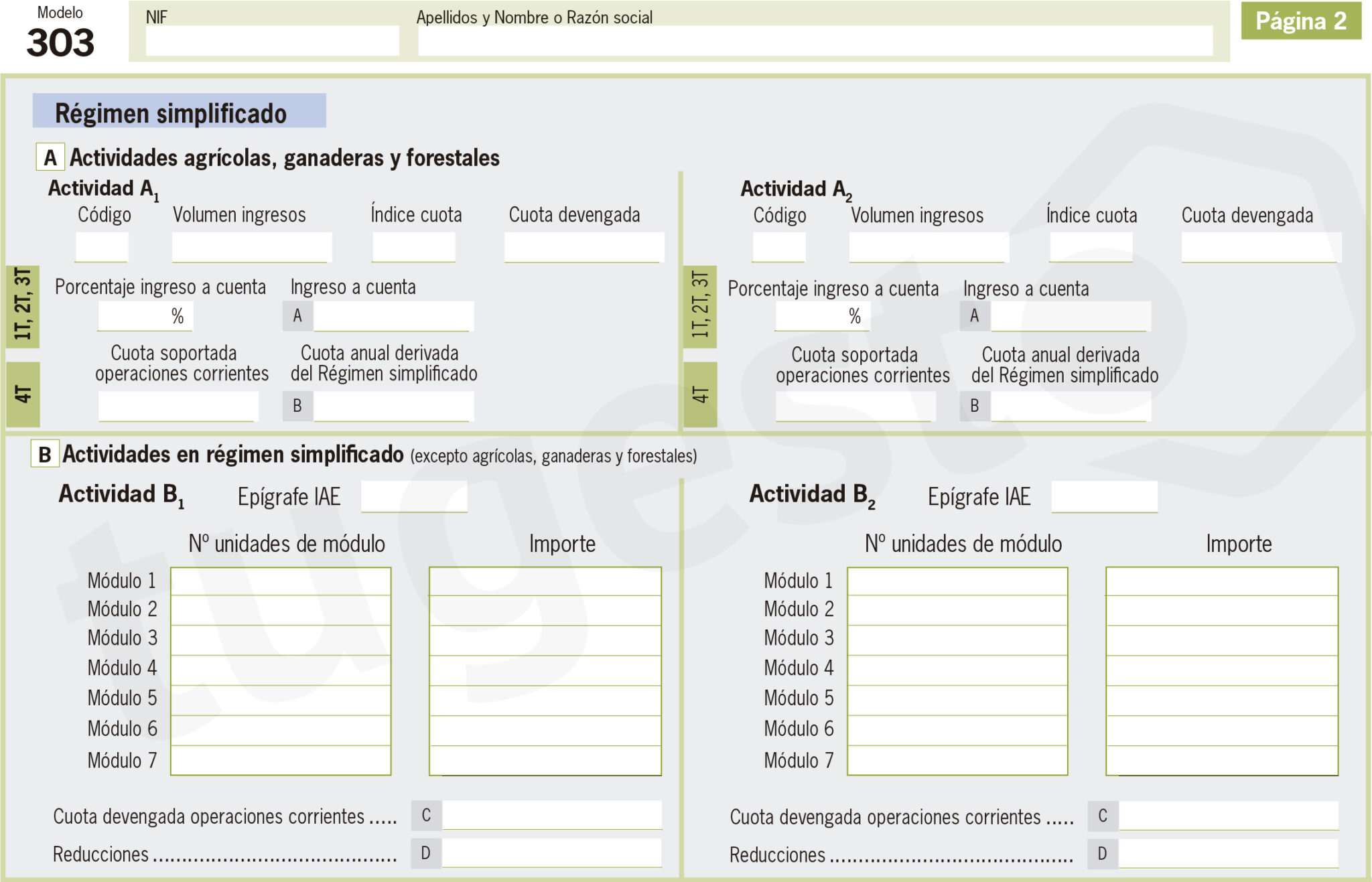 Cómo rellenar el modelo 303: paso a paso | tugesto Cómo rellenar el modelo 303: paso a paso | tugesto