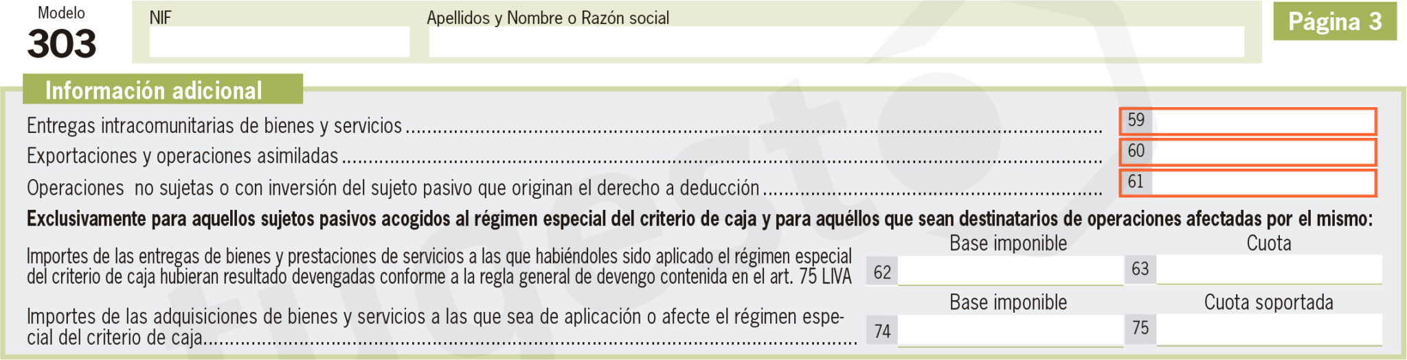 Cómo rellenar el modelo 303: paso a paso | tugesto